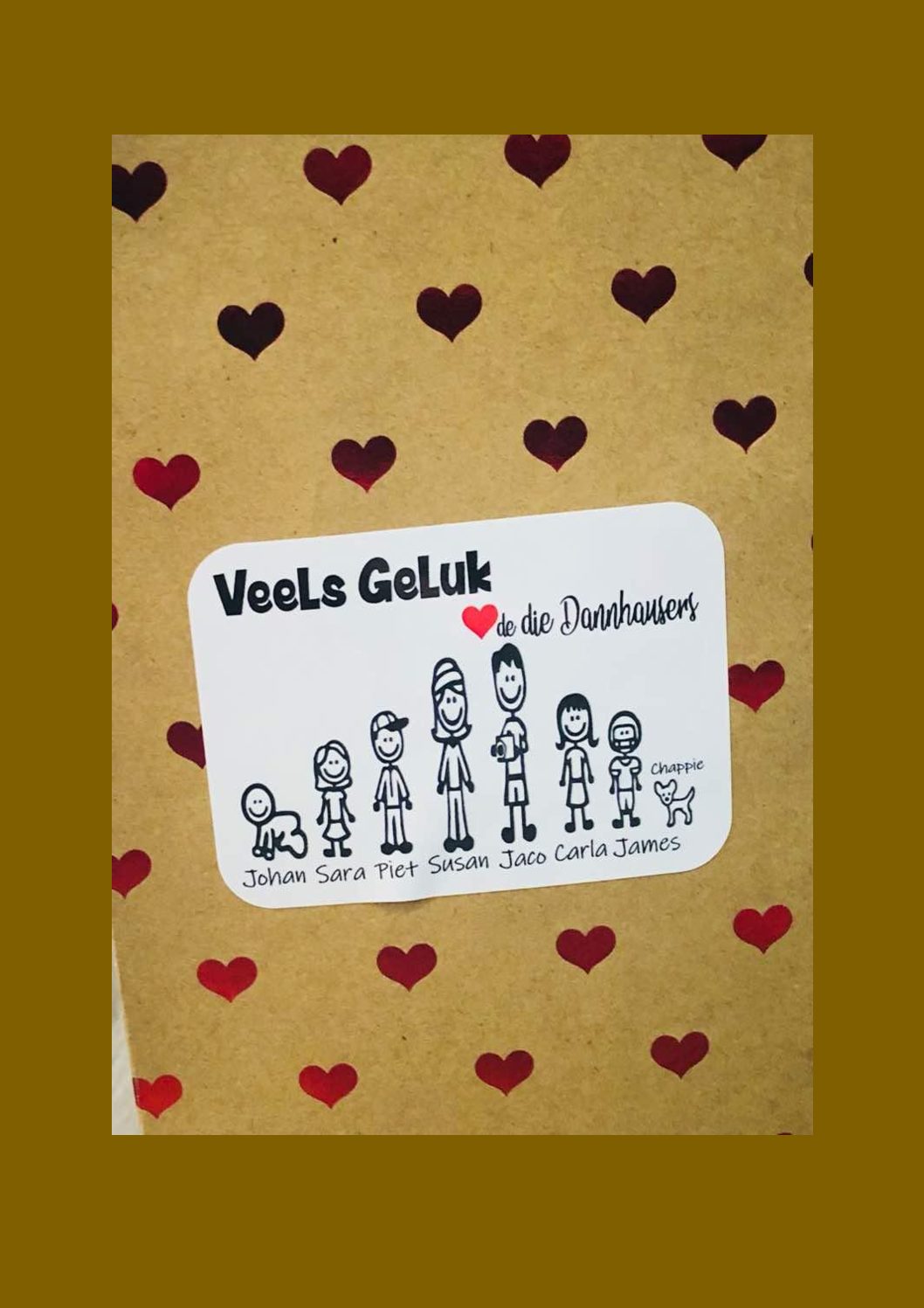 Stick Family Labels – Polkadotlabels